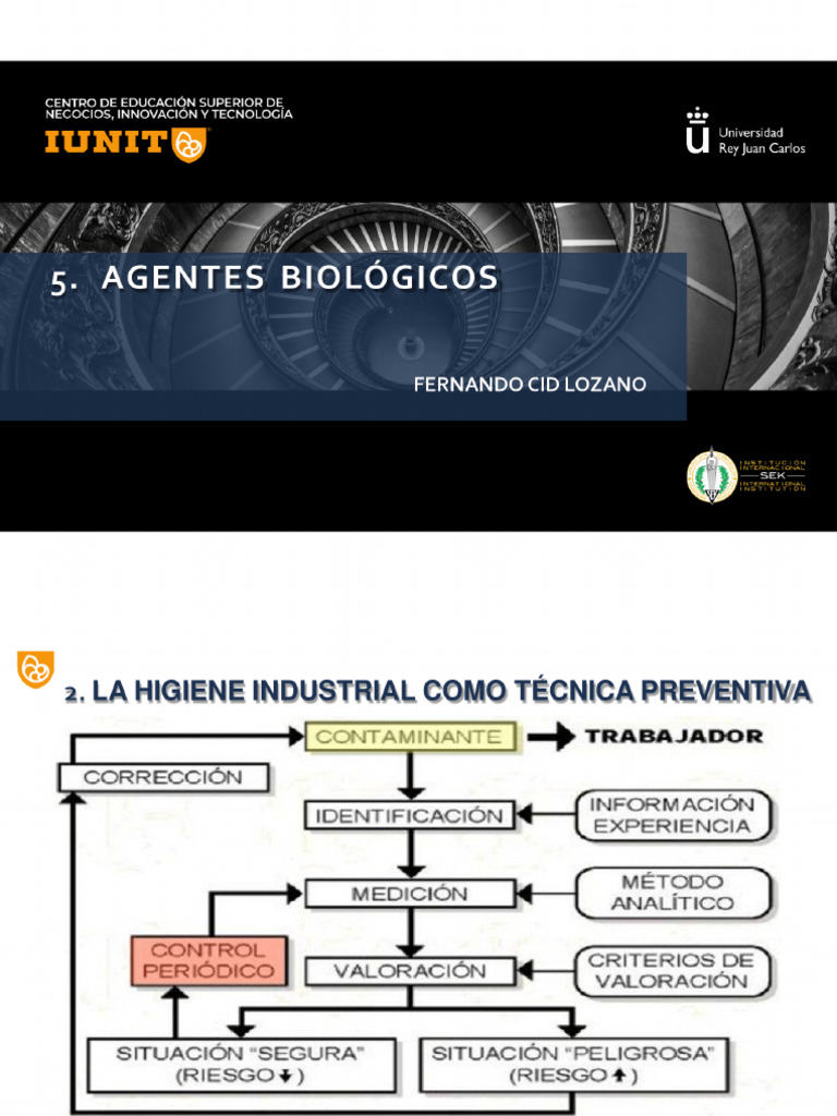 05 HI Agentes Biologicos 1 49 - OCR | PDF | Patógeno | Las bacterias