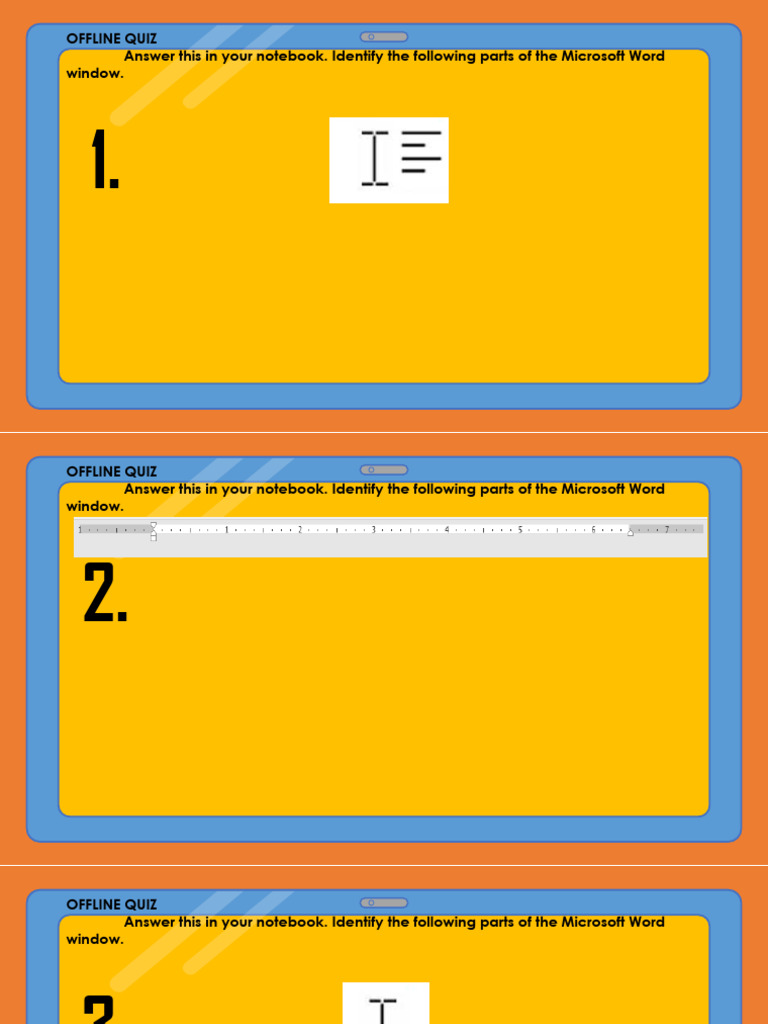 Offline Word Processing Quiz | PDF