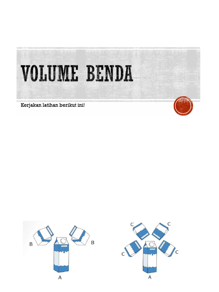 Latihan Volume Benda | PDF