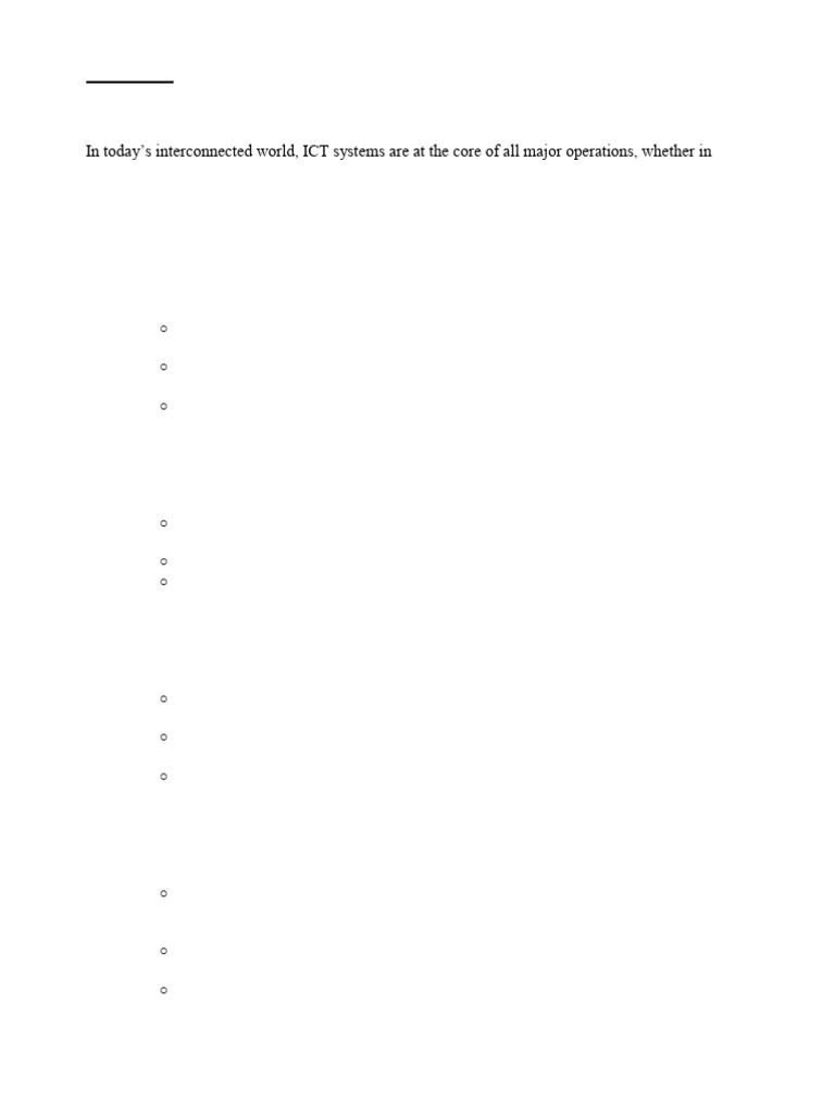 MICT Threats Notes Nov 2024 | PDF | Security | Computer Security