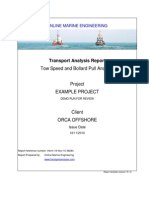 OPTIMOOR - Mooring Analysis Program Tour | PDF | Tide | Computing