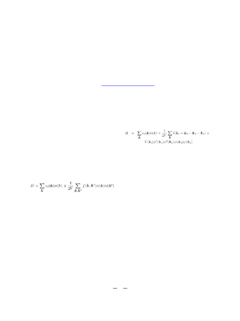Fermi Liquid Theory Overview | PDF | Physics | Particle Physics