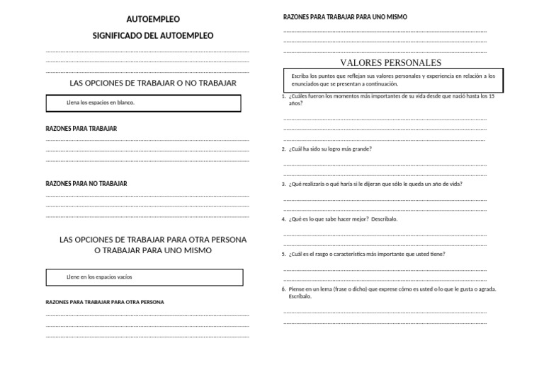 AUTOEMPLEO | PDF