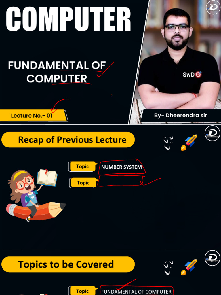 Fundamental of Computer by Dheerendra Sir - 32253149 - 2024 - 04 - 04 ...