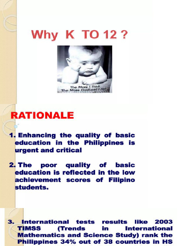 LESSON 1.2 - The K-12 Curriculum | PDF