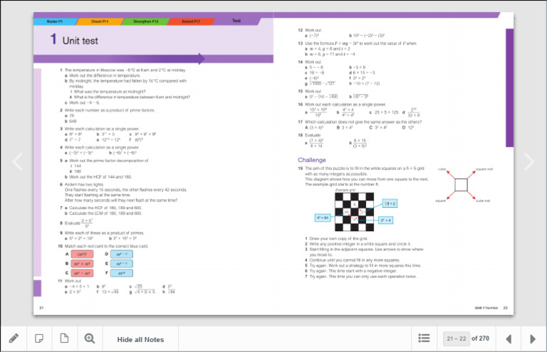Maths Progress International Year 8 ActiveLearn 3 | PDF
