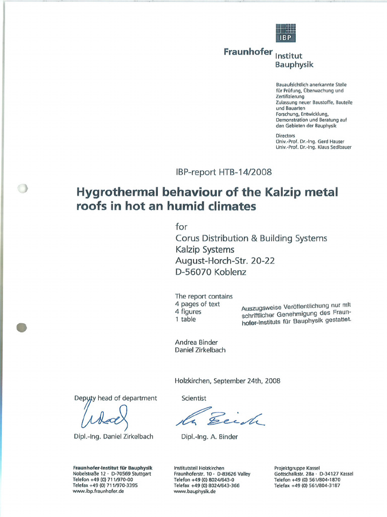 IBP-report-HTB-142008 | PDF