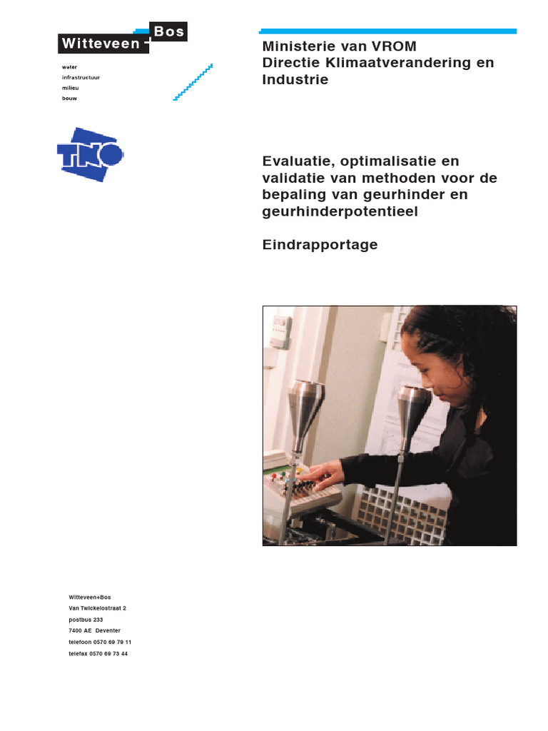 Ministerie Van VROM Directie Klimaatverandering en Industrie | PDF