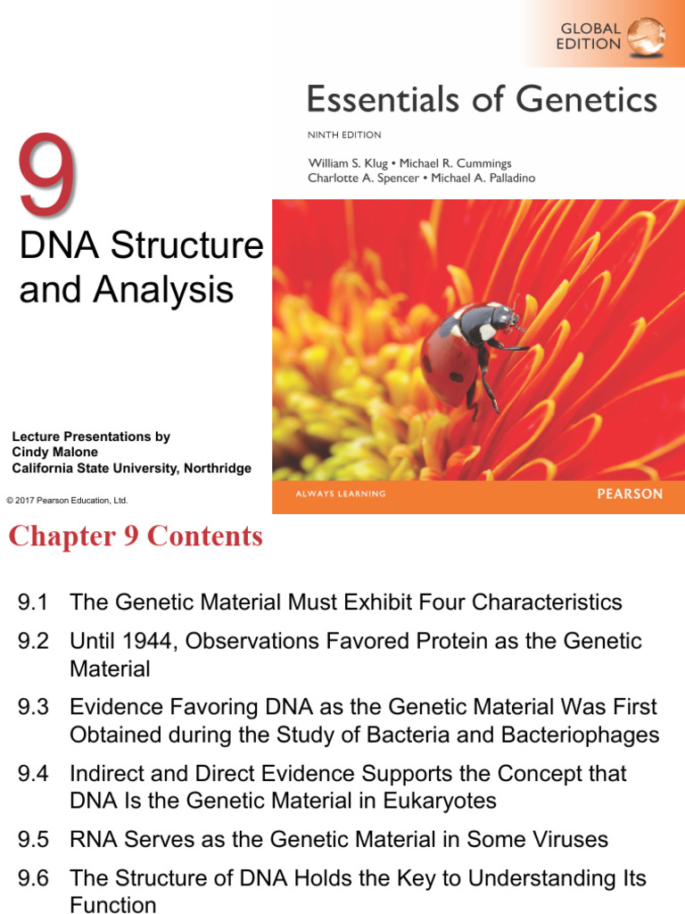 Ch09 Lecture Presentation New | PDF | Nucleotides | Rna