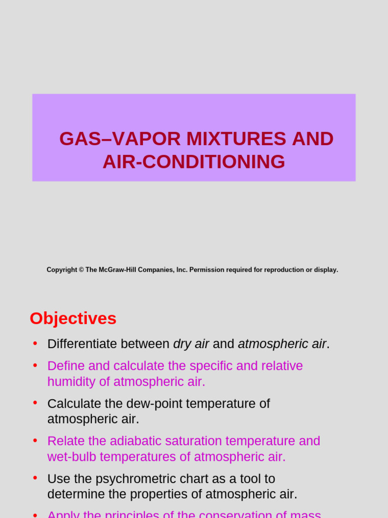 Psychrometric Me1101 | PDF | Humidity | Air Conditioning