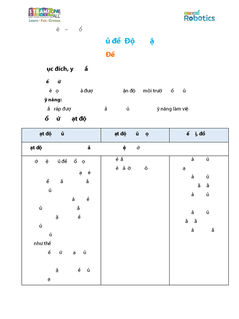 GA StemRobotics MamNon 024.BoSat | PDF