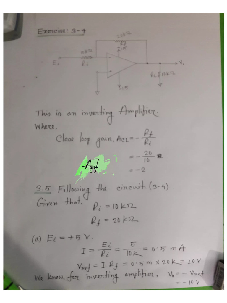 Coughlin ch3 Solution | PDF
