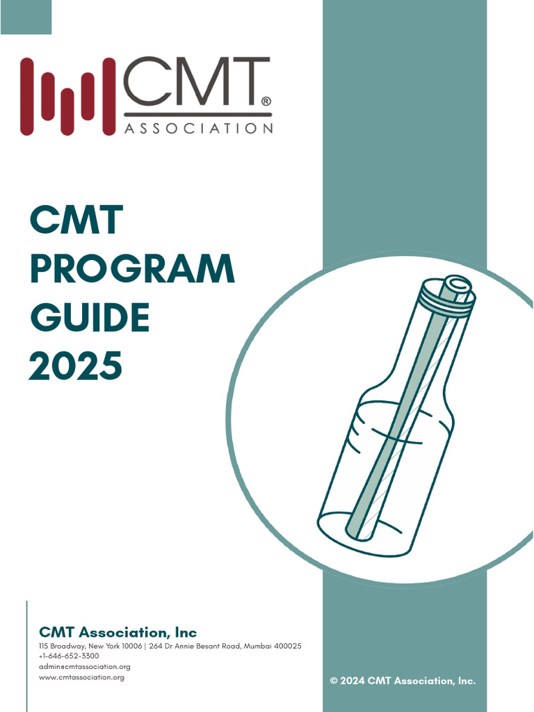 2025 CMT Program Guide | PDF | Technical Analysis | Risk