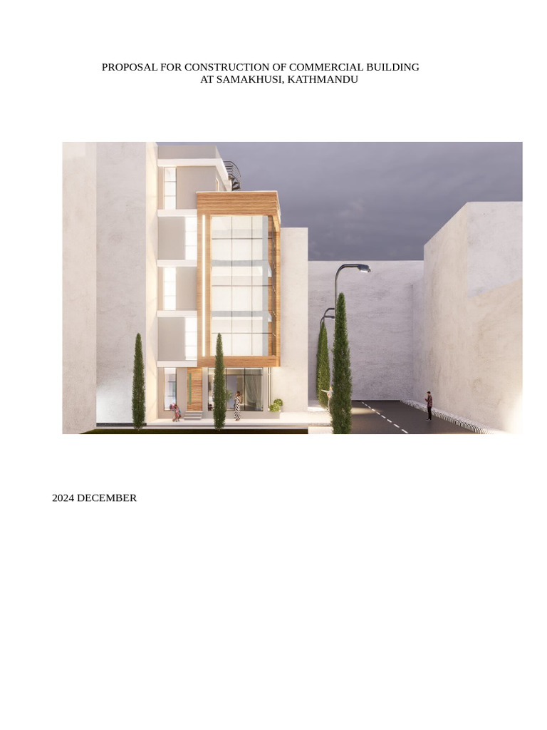 Construction Proposal 1 | PDF