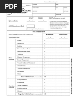 Trunk Impairment Scale Tis Assessment | PDF