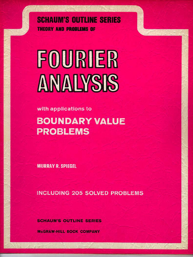 Schaums Fourier Analysis | PDF