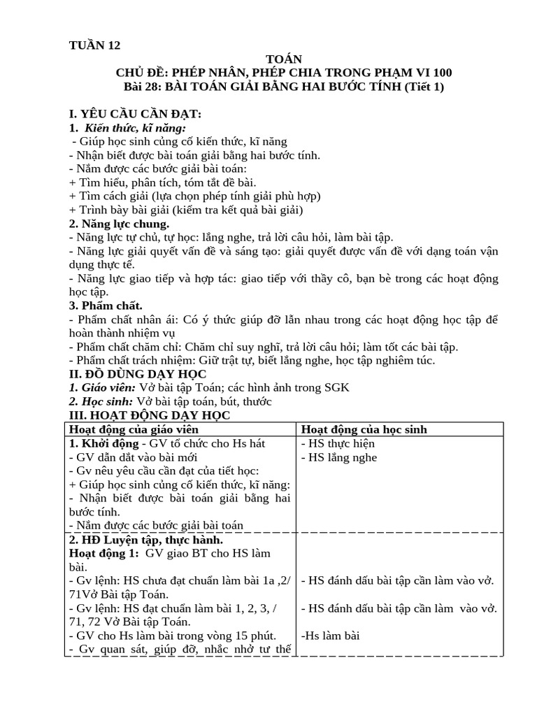 GA LUYỆN TUẦN 12- 2022-2023 - 2 | PDF