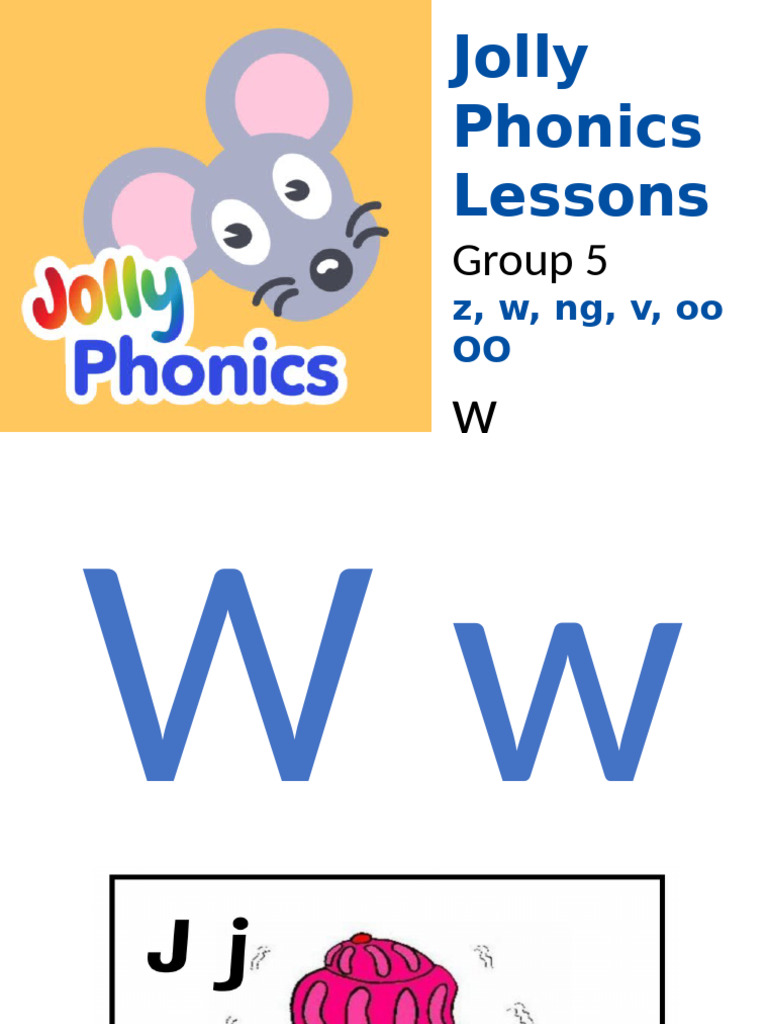 Jolly Phonics: Group 5 Sounds | PDF