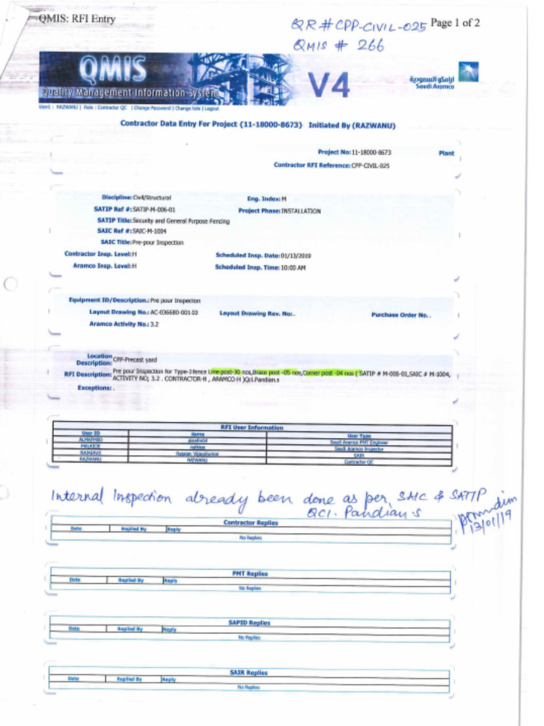 QR#CPP Civil 025 - Qmis#266 | PDF