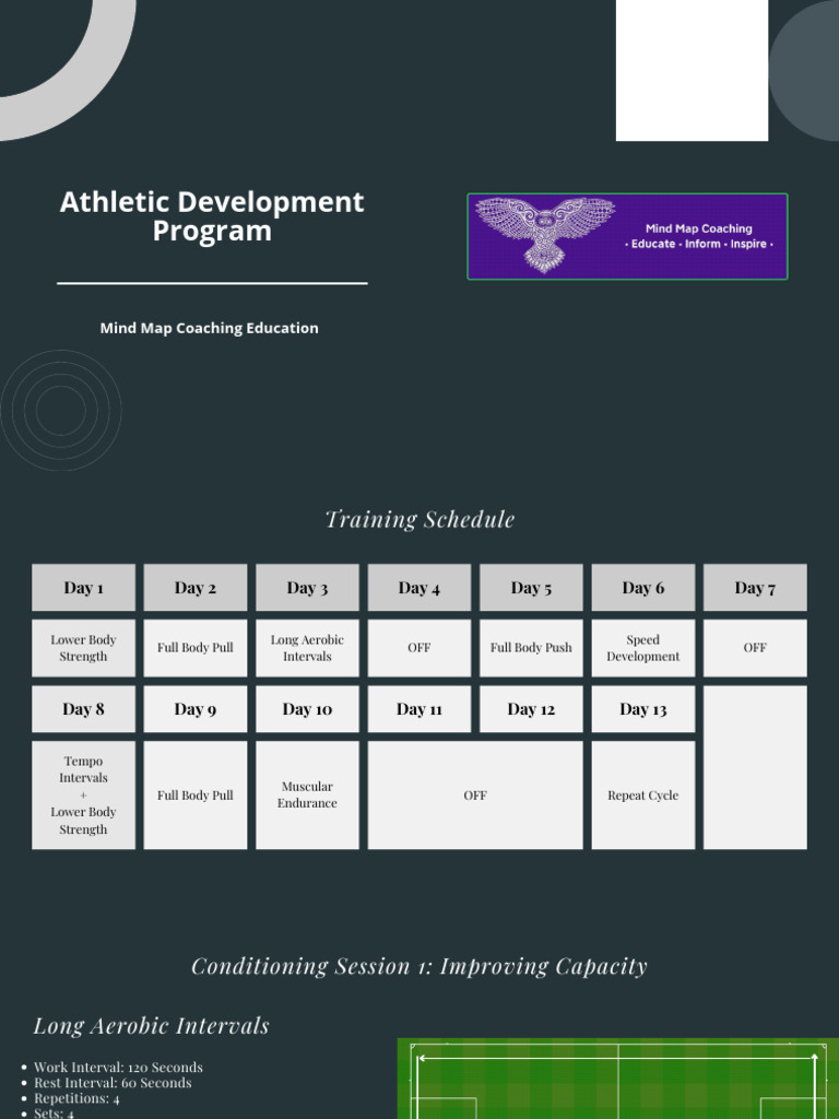 Athletic Development Program | PDF | Weight Training | Physical Fitness