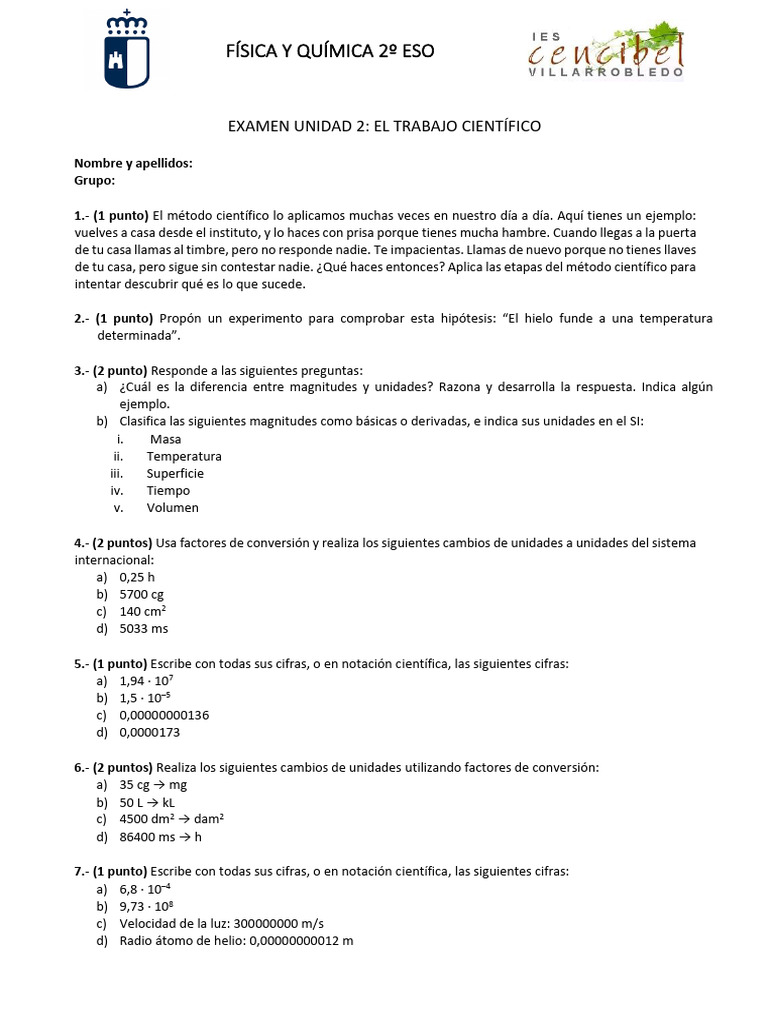 c2_e201_examen unidad 2 | PDF