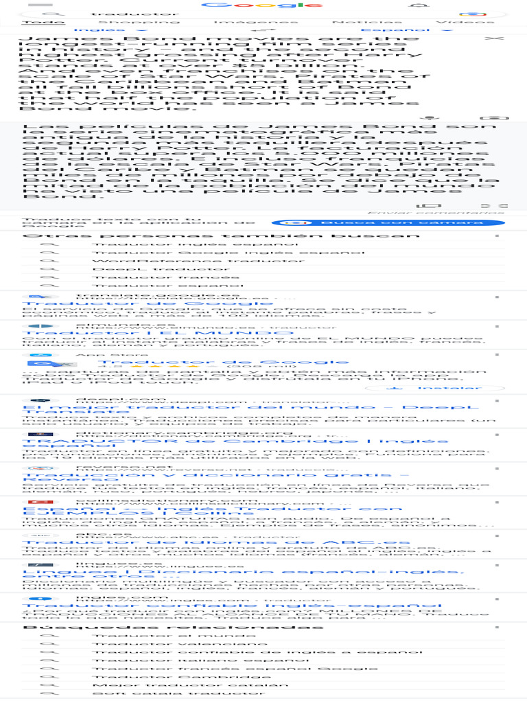 Traductor - Buscar Con Google | PDF | Traducciones | La lingüística ...