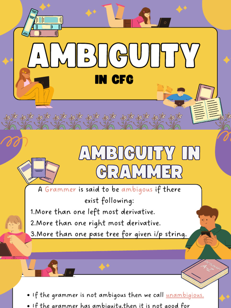 Ambiguity in CFG - 20241110 - 230247 - 0000 | PDF