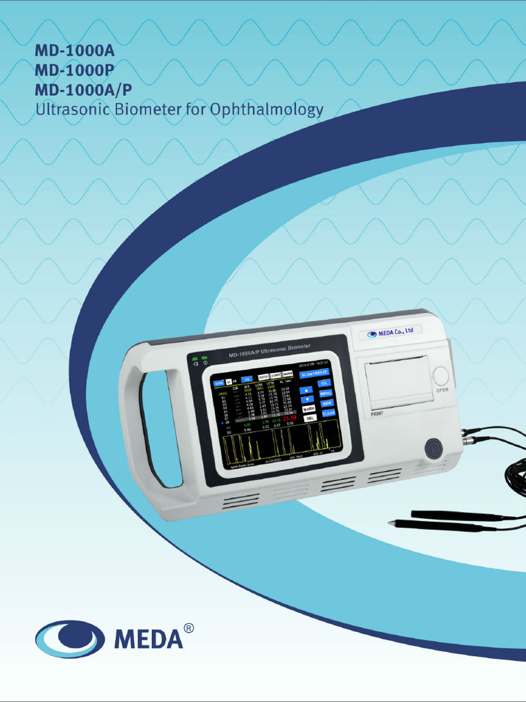 ultrasonic-biometer-for-ophthalmology-a1000 | PDF