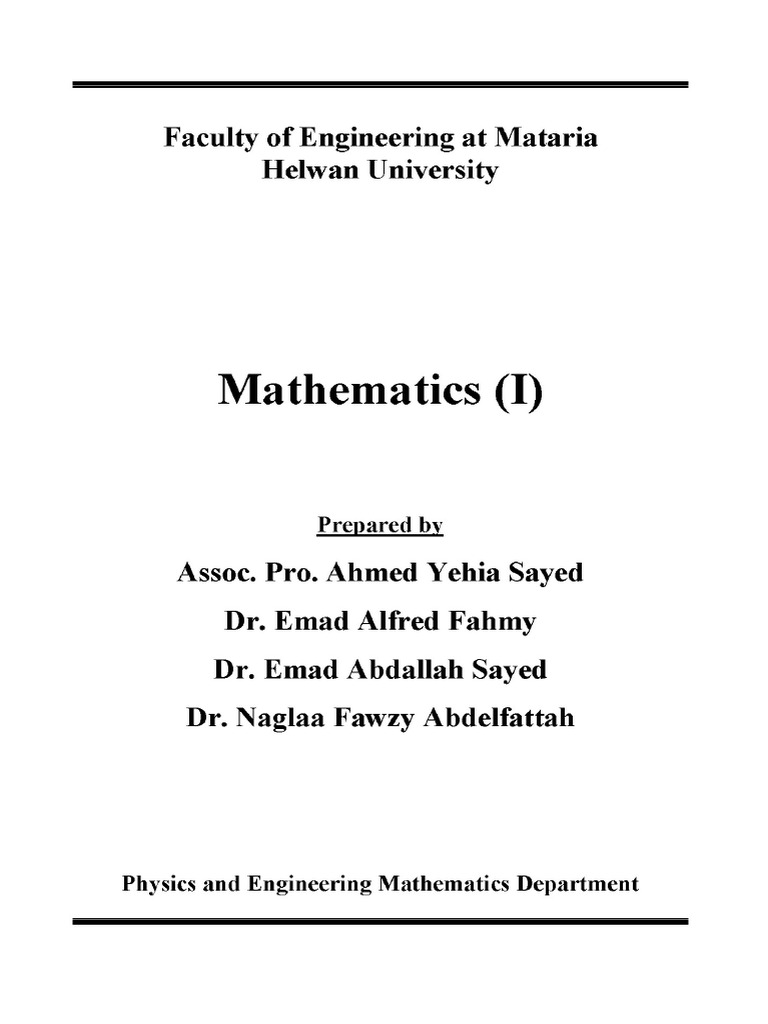 Mathematics1 2023 2024 Pdf