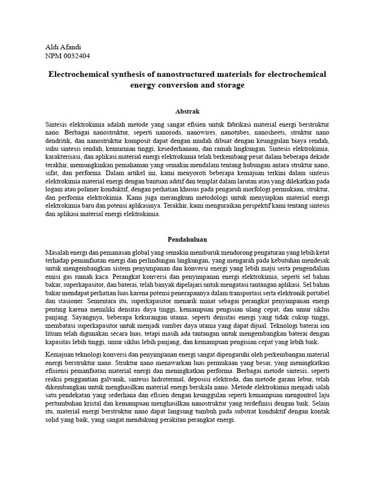 Aldi Afandi | PDF