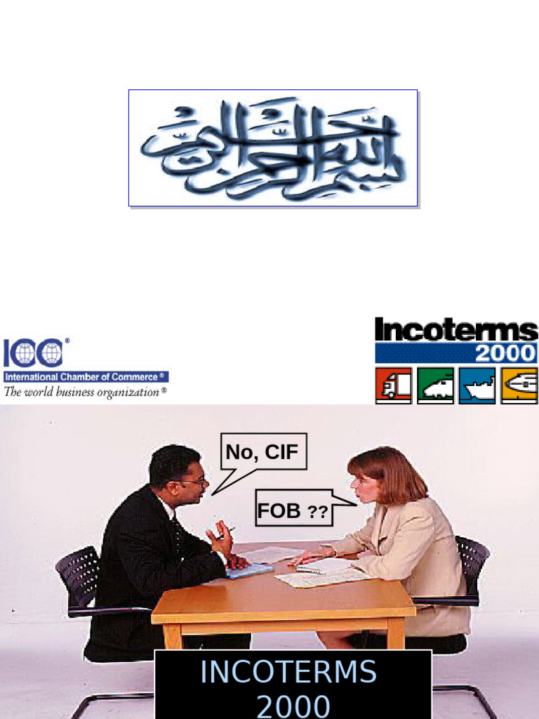INCOTERMS and Export Documentation | PDF | Business | Trade