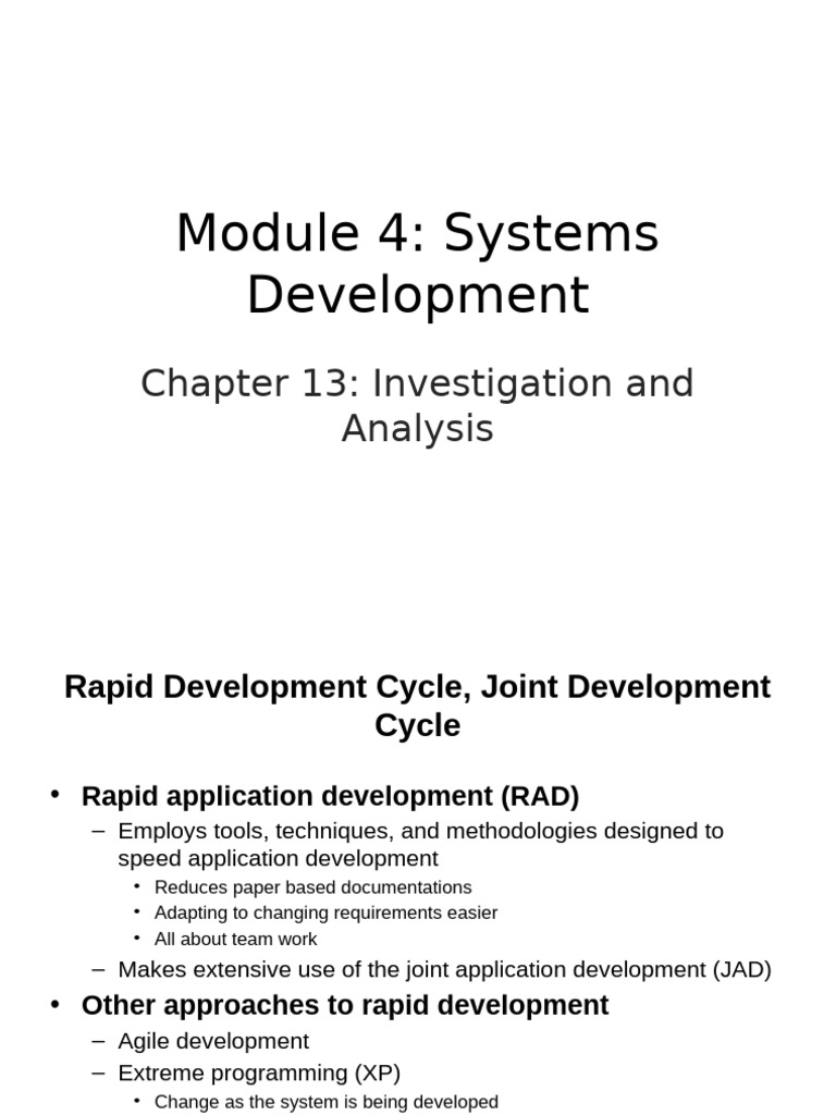 Module 4 | PDF | Feasibility Study | Computing
