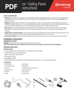 Tectum Panel Installation Guide | PDF | Drywall | Ceiling