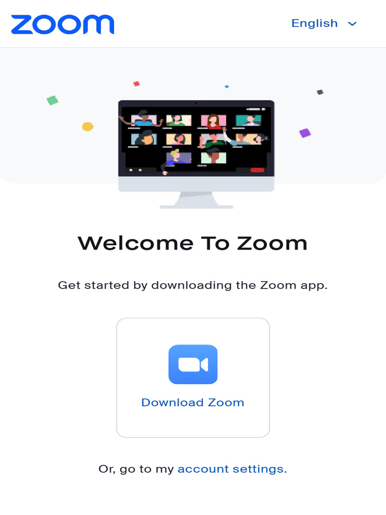 Download and Set Up Zoom App | PDF