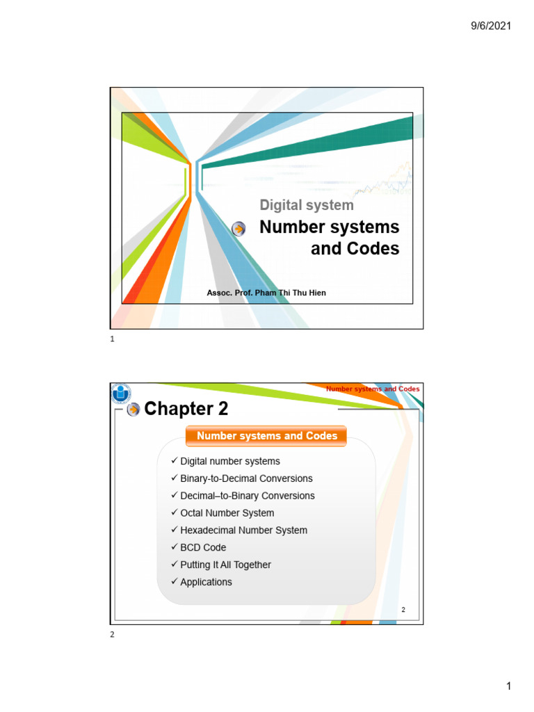Chap 2 Digital Systems & Lab | PDF | Computer Data | Arithmetic