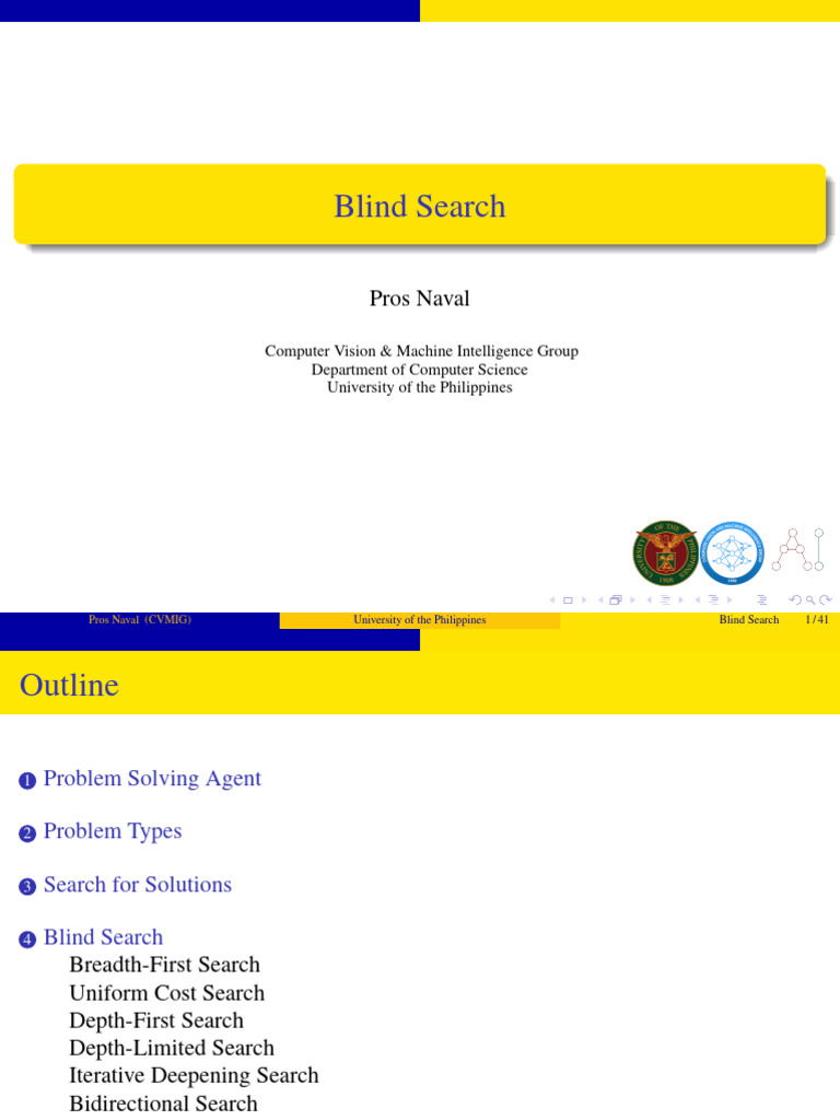 Lecture 3A AI201 Blind Search | PDF | Theoretical Computer Science ...