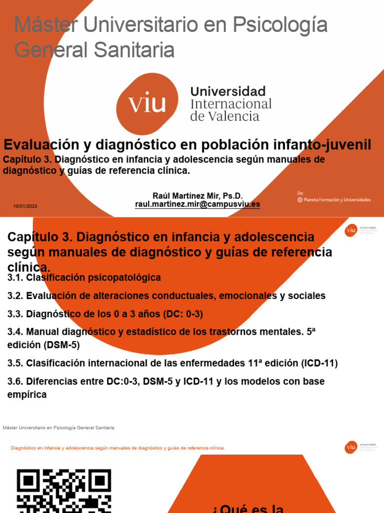 22MPGS Cap03 | PDF | Sicología | Manual Diagnóstico y Estadístico de los Trastornos Mentales