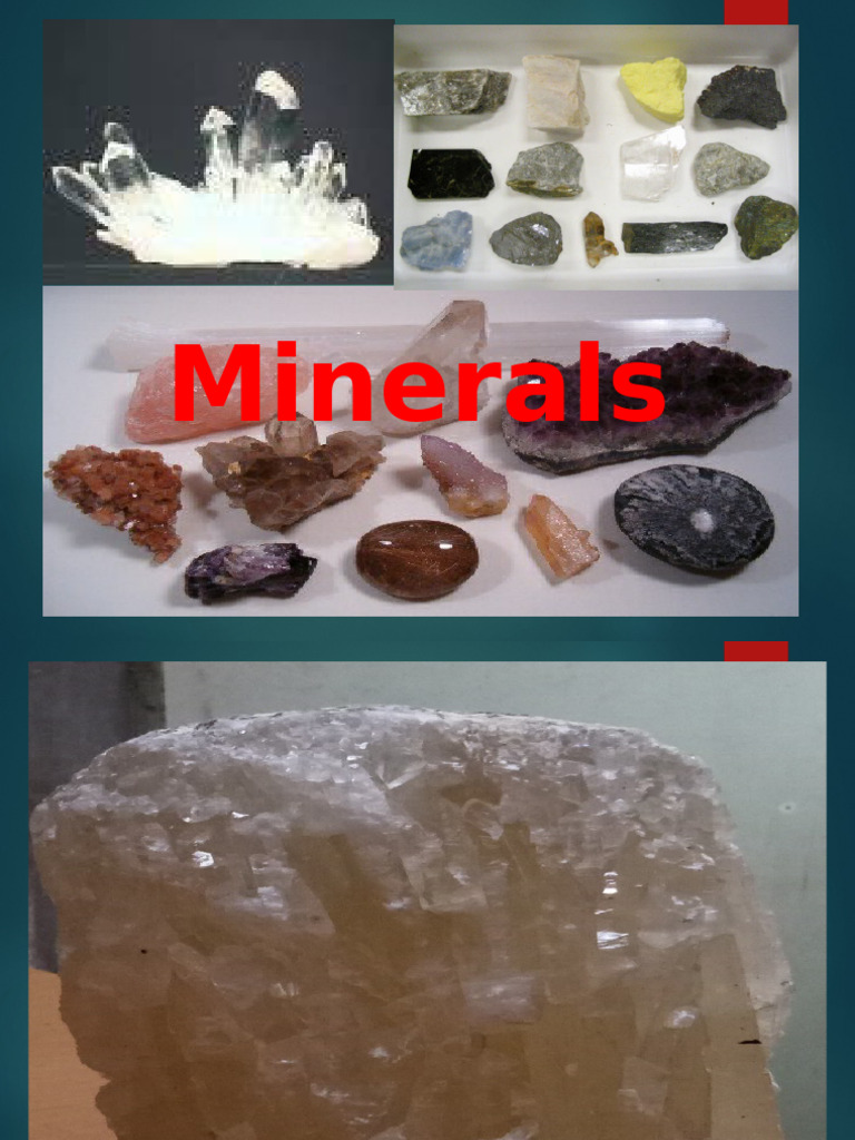 LESSON 3 Minerals | PDF | Minerals | Magma