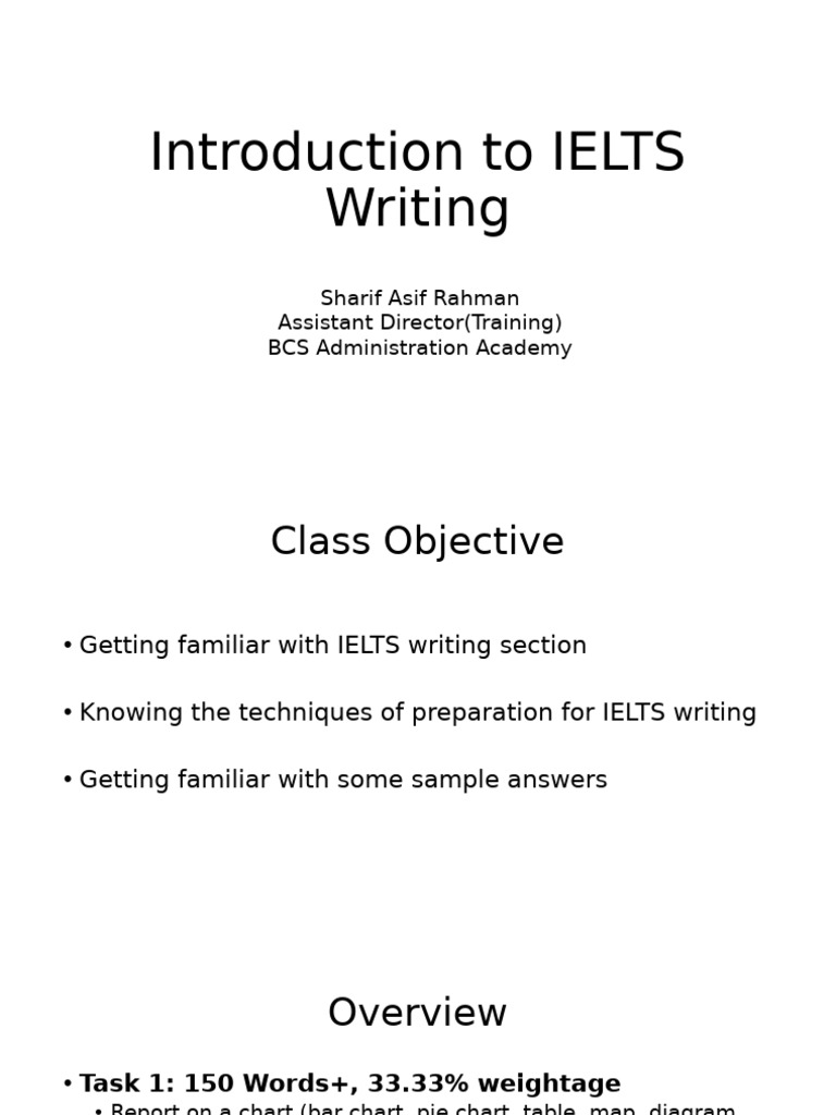 Ielts Writing | PDF | Verb | Phrase