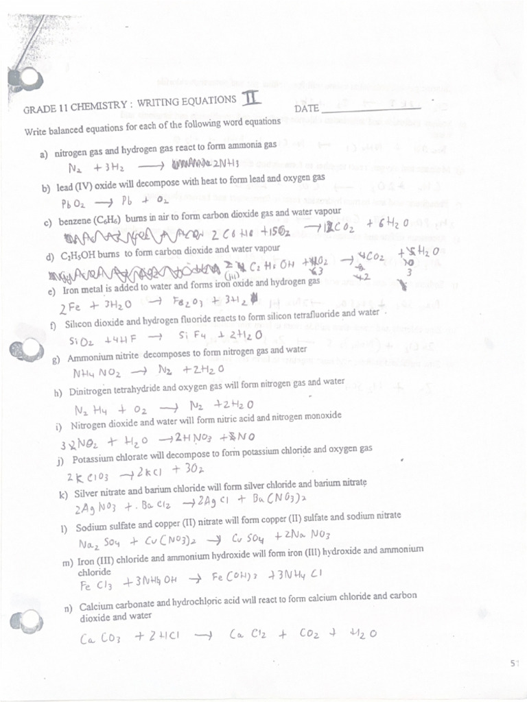 Solved Equation practice | PDF