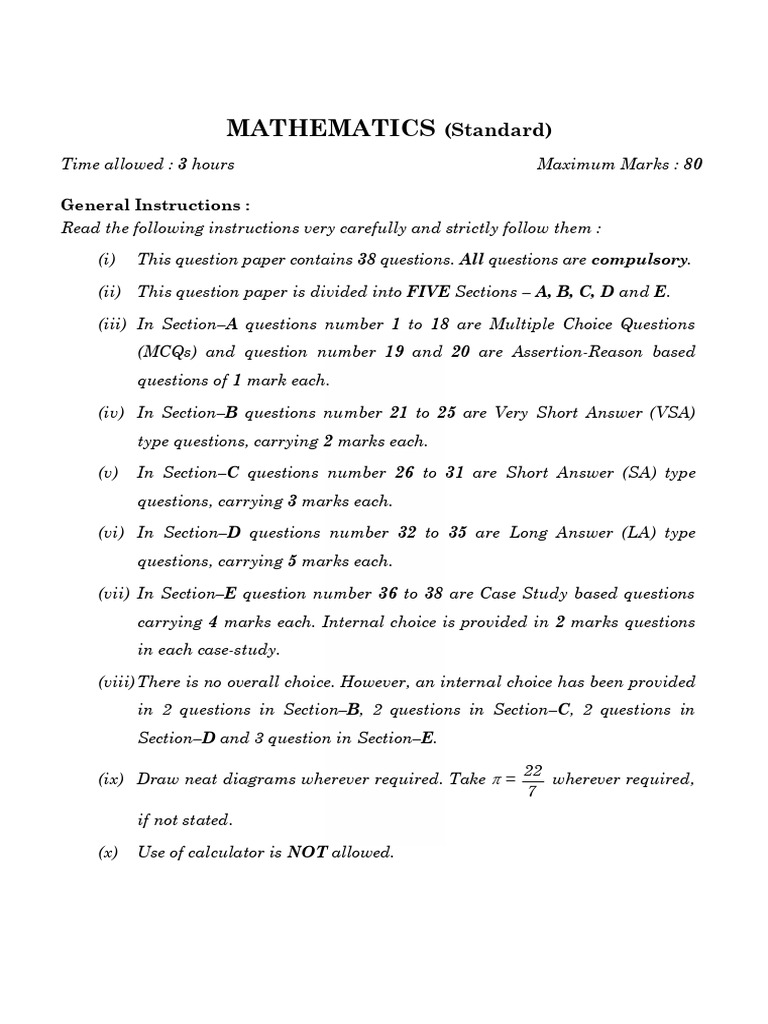 10_Mathematics_SP_2 | PDF | Elementary Mathematics | Algebra 10_Mathematics_SP_2 | PDF | Elementary Mathematics | Algebra