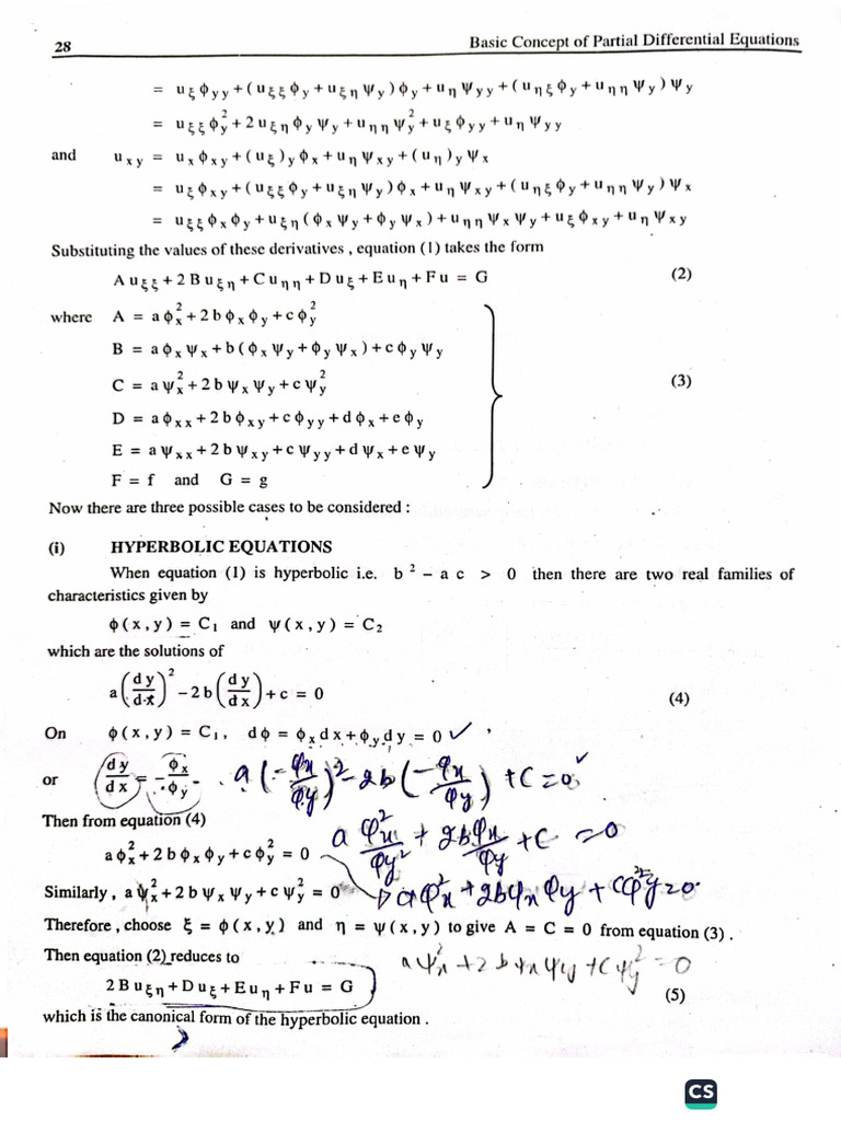 Partial Differential Equation Example | PDF