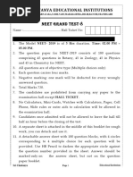 AP Biology Unit Test 1 Answer Key - Tamar Kassabian | PDF | Wellness ...
