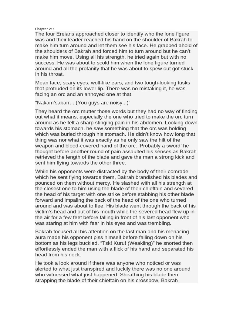 Rise of the Horde 211 to 280 | PDF