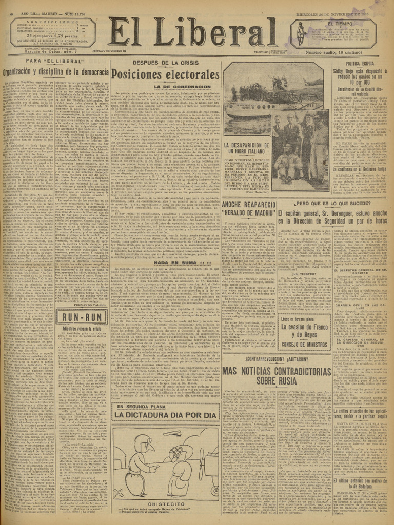 El Liberal (Madrid. 1879) - 26-11-1930 | PDF