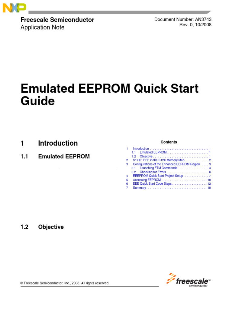 AN3743 | PDF | Random Access Memory | Flash Memory