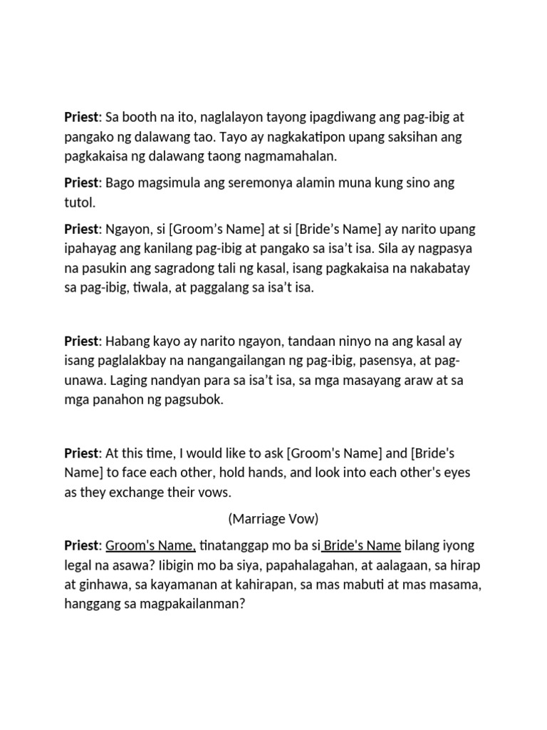 marriage booth | PDF