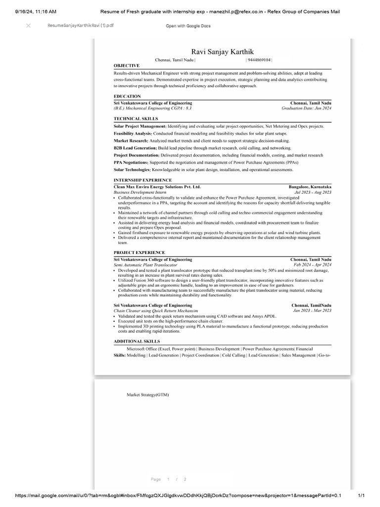 Ravi Sanjay Karthick | PDF | Usability