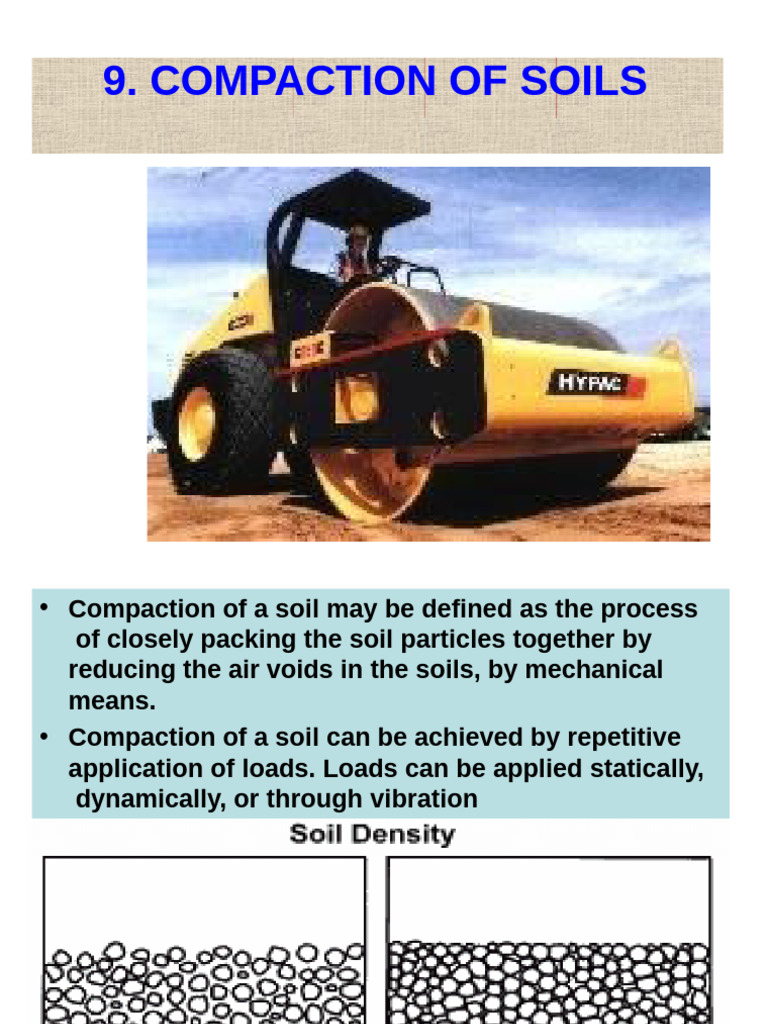 chapter 9 COMPACTION-converted | PDF | Soil | Soil Science