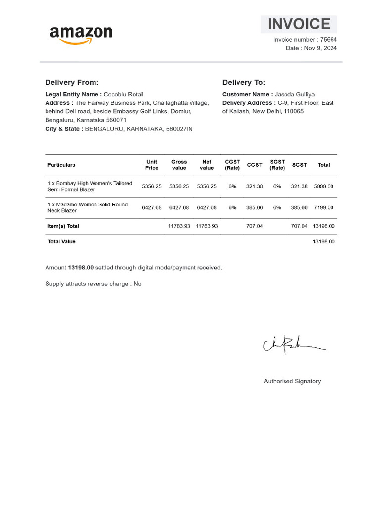 Internet Invoice 1 | PDF
